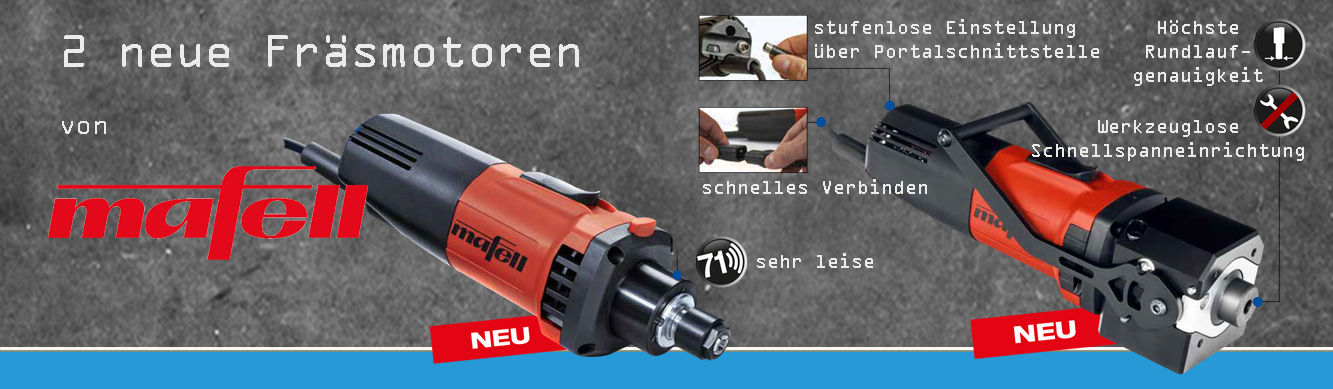 MAFELL Fräsmotor | HF Spindeln bei CNCShop.at kaufen