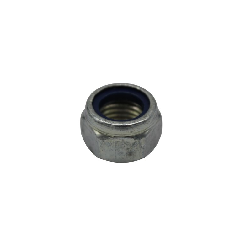 Hard lock nut, low form, steel 8, galvanised, DIN985, M6, 1,14
