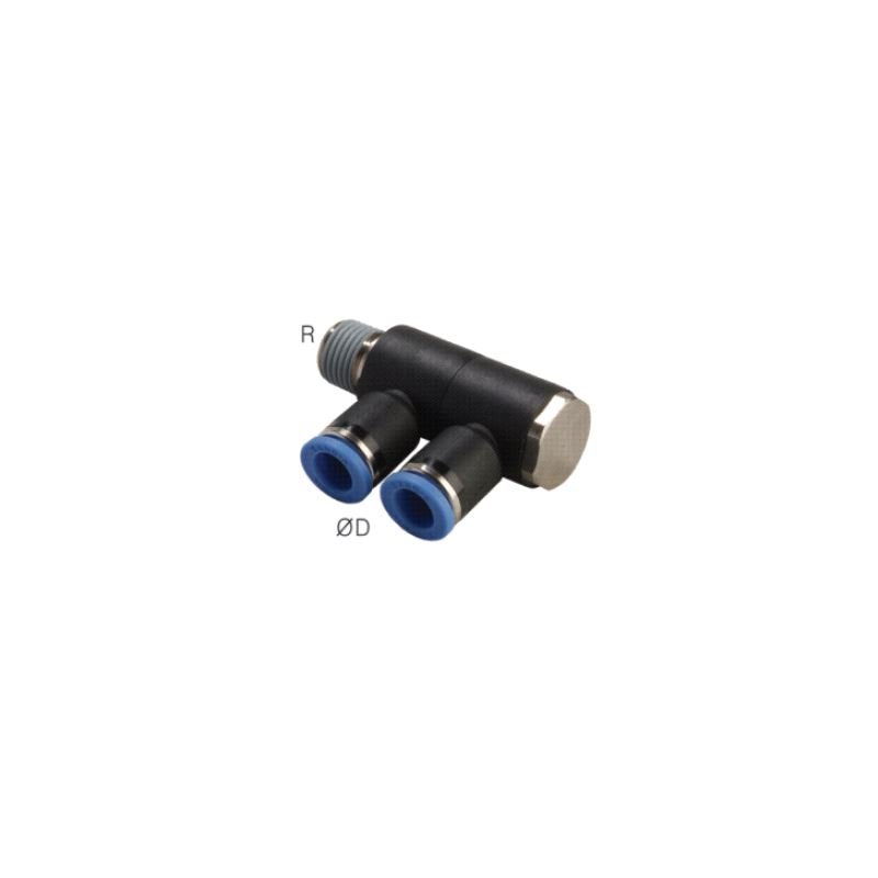 Steck-Mehrfachverteiler, 2-fach R 1/2"-10mm, IQS-Standard, 23,14