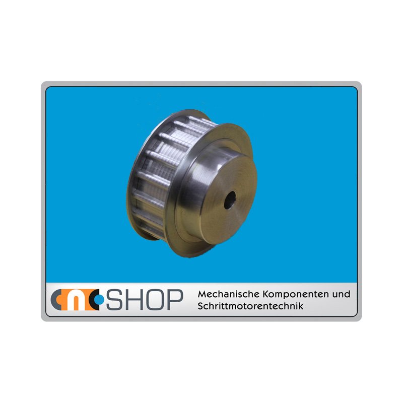 Zahnriemenrad Profil L100; 50 Zähne; Riemenbreite 25,4 mm