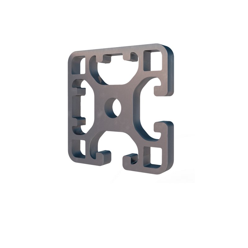 Profile 40x40 2N 90° leicht per 1990 mm +/- 5 mm, I-Type, slot 5, 80,46